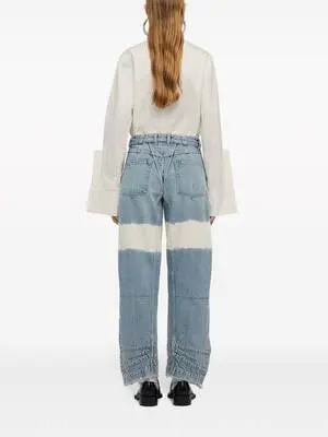 JIL SANDER V-neck Cotton-blend Jacket