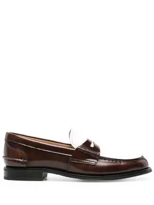 Church's Contrast Stitching Loafers