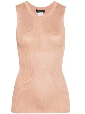 Fabiana Filippi Lurex Ribbed Tank Top