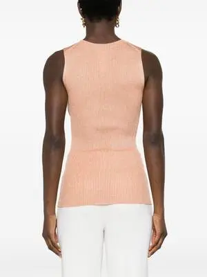 Fabiana Filippi Lurex Ribbed Tank Top