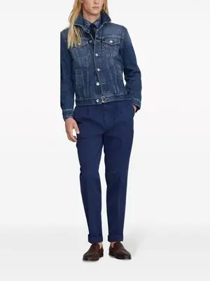 Brunello Cucinelli Straight-leg Cotton Trousers