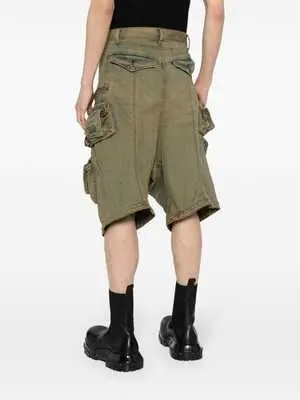 JULIUS Drop-crotch Denim Cargo Shorts