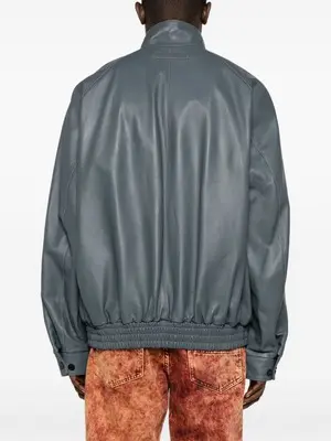 Marni Leather Bomber Jacket