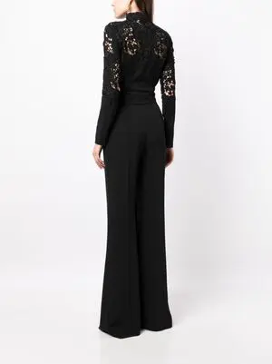 Elie Saab Guipure-lace Jumpsuit