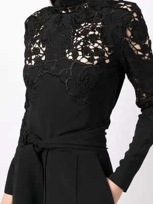 Elie Saab Guipure-lace Jumpsuit