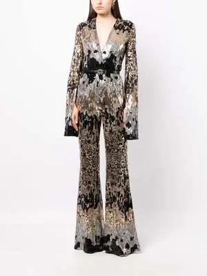 Elie Saab Sequin-embellished Jumpsuit