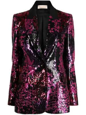 Elie Saab Sequin-embellished Blazer