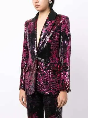 Elie Saab Sequin-embellished Blazer