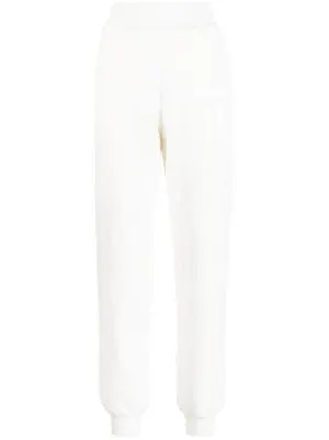 Elie Saab Embroidered-design Cotton Blend Track Pants