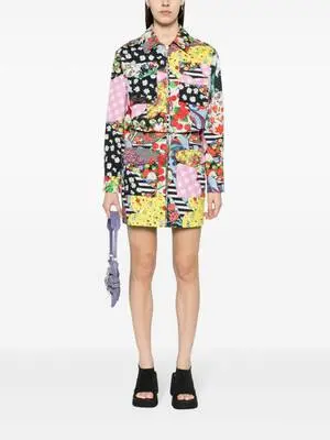 Moschino Graphic-print Mini Skirt