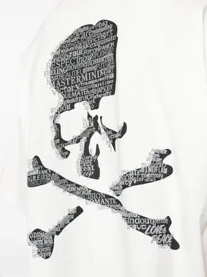 MASTERMIND WORLD Logo-print Cotton T-shirt - White