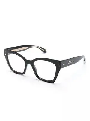 Isabel Marant Butterfly-frame Logo-engraved Glasses