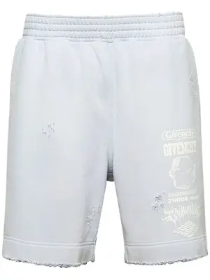 Givenchy Mid Rise Shorts For Men