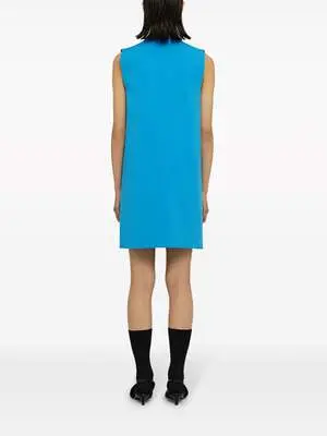 JIL SANDER Sleeveless Shift Dress - Blue