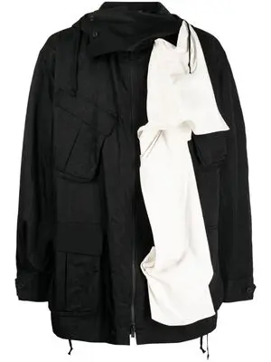 Yohji Yamamoto Drawstring Outerwear For Men