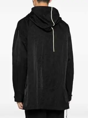 Yohji Yamamoto Asymmetric Hooded Jacket