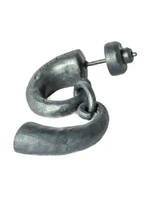 PARTS OF FOUR Little Horn Pendant Earring - Black
