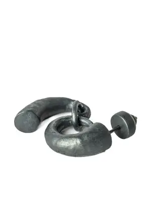 PARTS OF FOUR Little Horn Pendant Earring - Black