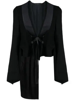 MARC LE BIHAN Asymmetric Tie-fastening Jacket