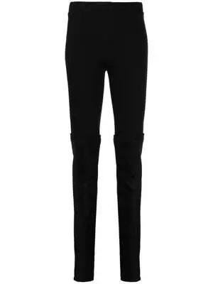 Isabel Benenato Black Wash Pants For Women