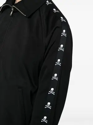 MASTERMIND WORLD Logo-tape Panelled Jacket
