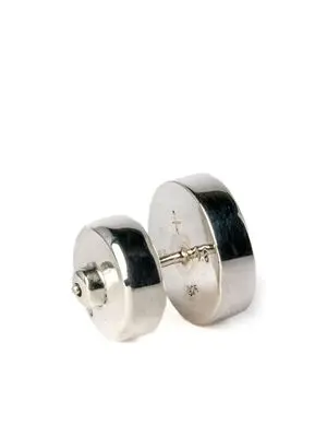 PARTS OF FOUR Diamond And Sterling Stud Earring - Silver