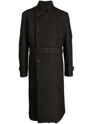 FORME D'EXPRESSION Off-centre Button-up Coat