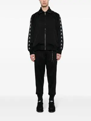MASTERMIND WORLD Logo-print Drawstring Track Pants - Black