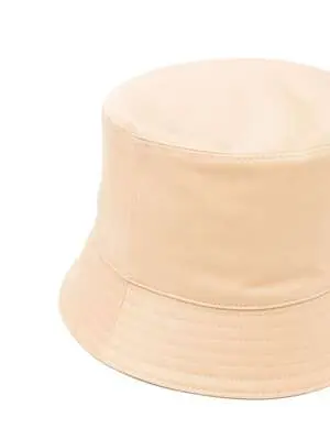 Marni Logo-embroidered Bucket Hat - Neutrals