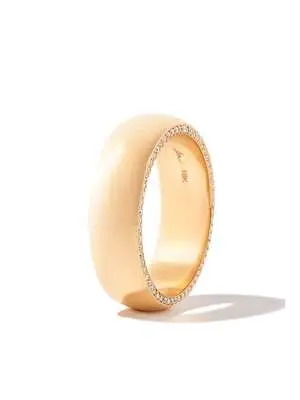 Lizzie Mandler 18kt Diamond Cigar Band