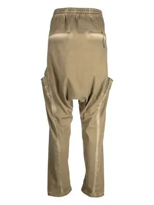 Boris Bidjan Saberi Drawstring-waist Drop-crotch Trousers