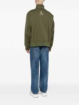 MASTERMIND WORLD Logo-print Jacket - Green