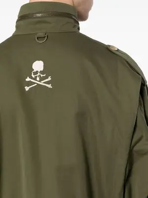 MASTERMIND WORLD Logo-print Jacket - Green