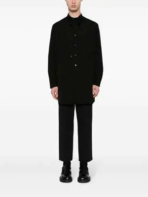 Yohji Yamamoto Long-sleeve Layered Shirt