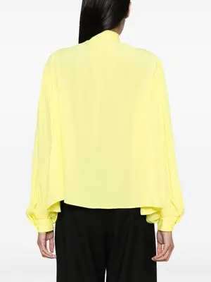 MSGM Tie-fastening Long-sleeve Shirt