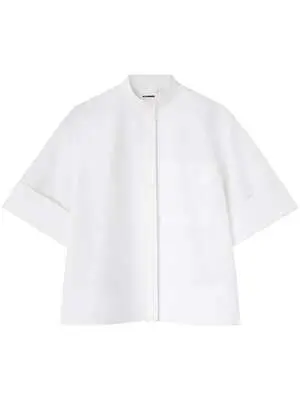 Jil Sander Band Collar Shirts For Women