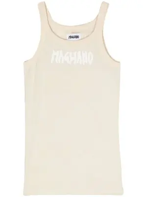 MAGLIANO Logo-print Sleeveless Top