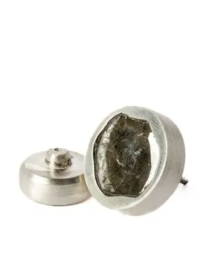 PARTS OF FOUR Diamond Stud Earring - Silver