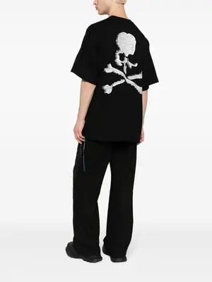 MASTERMIND WORLD Logo-print Cotton T-shirt - Black