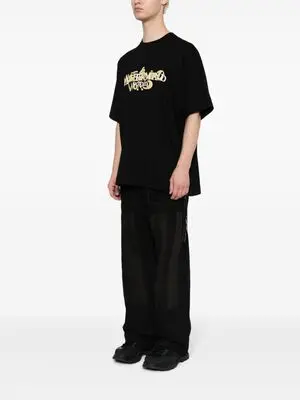 MASTERMIND WORLD Logo-print Cotton T-shirt - Black