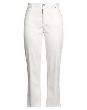 Dsquared2 Boyfriend Jeans In Stretch Denim - White