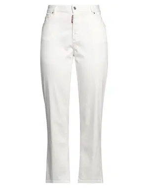 Dsquared2 Boyfriend Jeans In Stretch Denim - White
