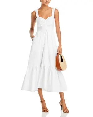 A.L.C. Lilah Ii Cotton Midi Dress
