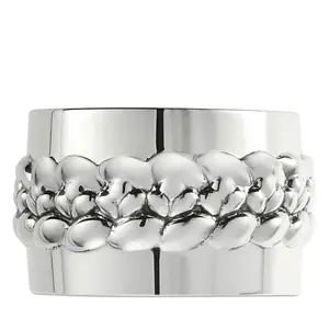 Christofle Babylone Silverplated Napkin Ring - Silver