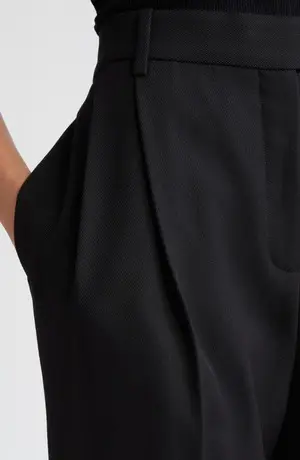 Partow Bacall Cotton Twill Pants