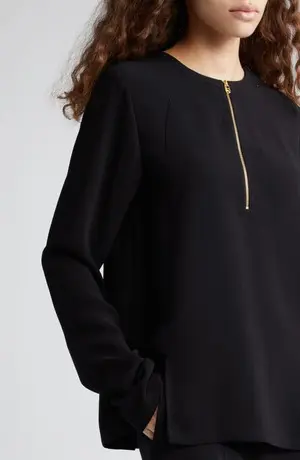 Stella McCartney Iconic Knit Half Zip Top