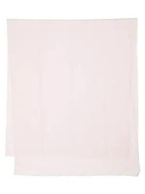 N.peal Fringed-edge Cashmere Scarf - Pink