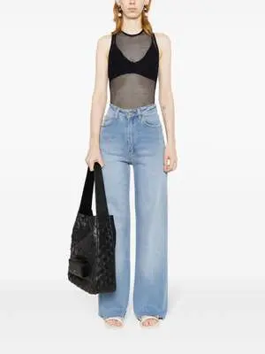 OSKLEN Mesh Sleeveless Bodysuit