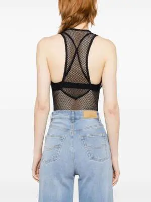 OSKLEN Mesh Sleeveless Bodysuit