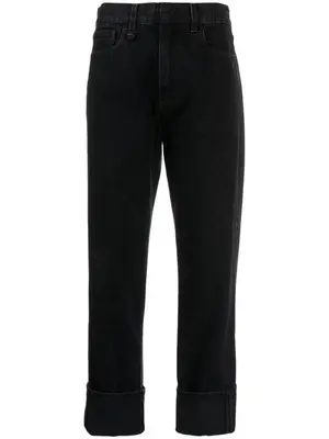 R13 Romeo Low-rise Boyfriend Jeans - Black